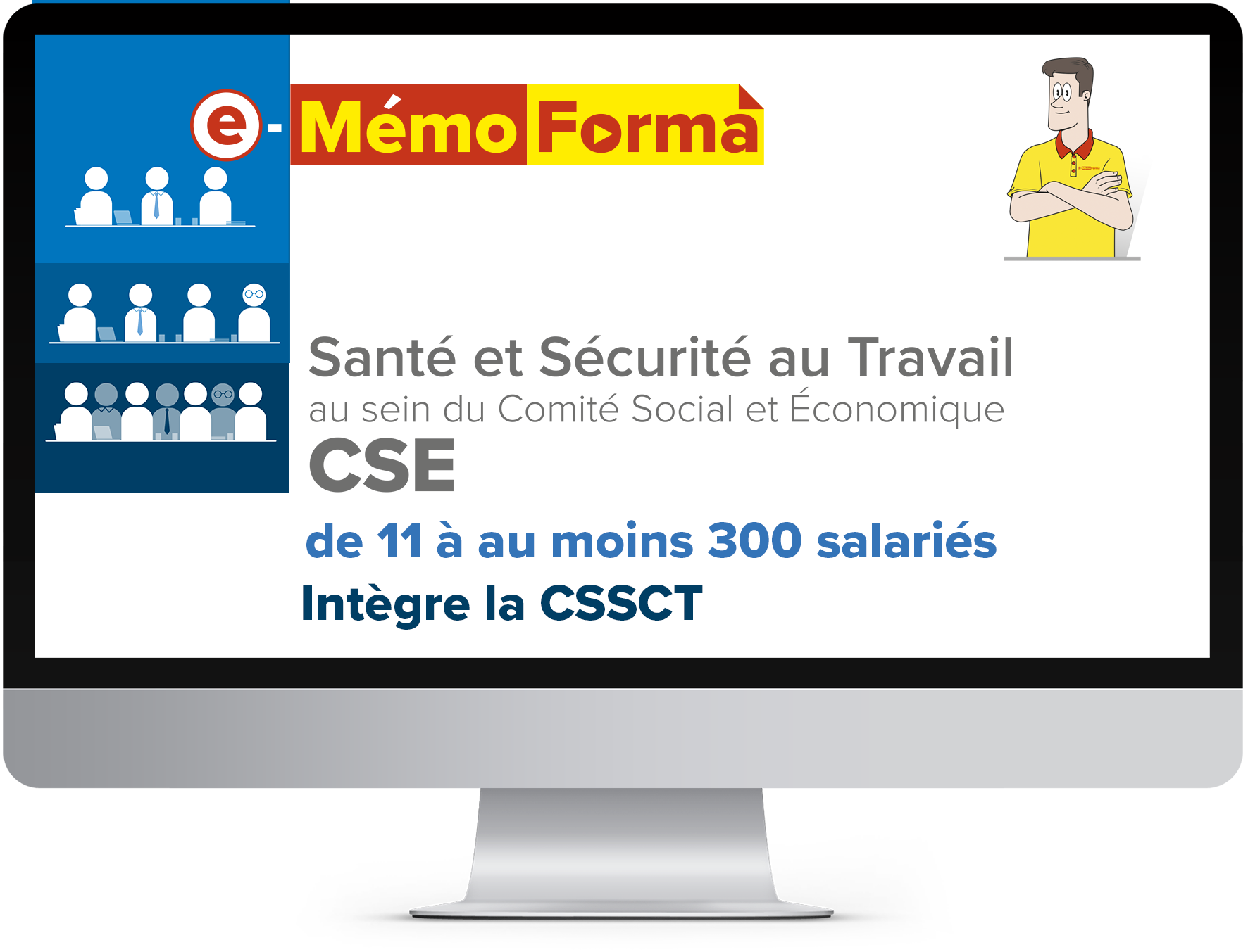 La formation sur le CSE en e-learning