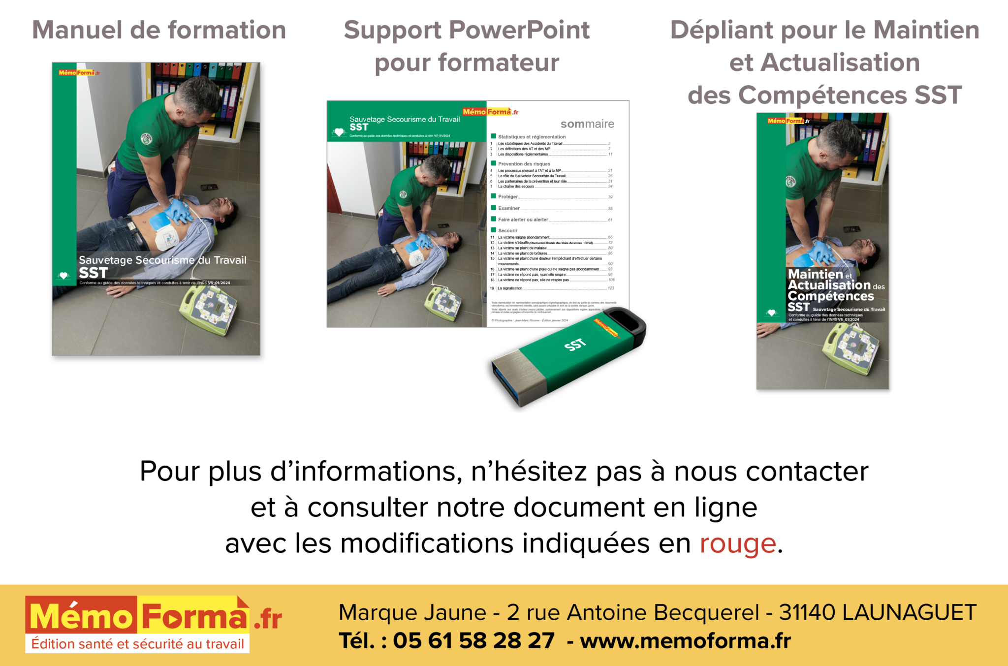 Découvrez notre support SST à jour de la nouvelle version du guide des ...