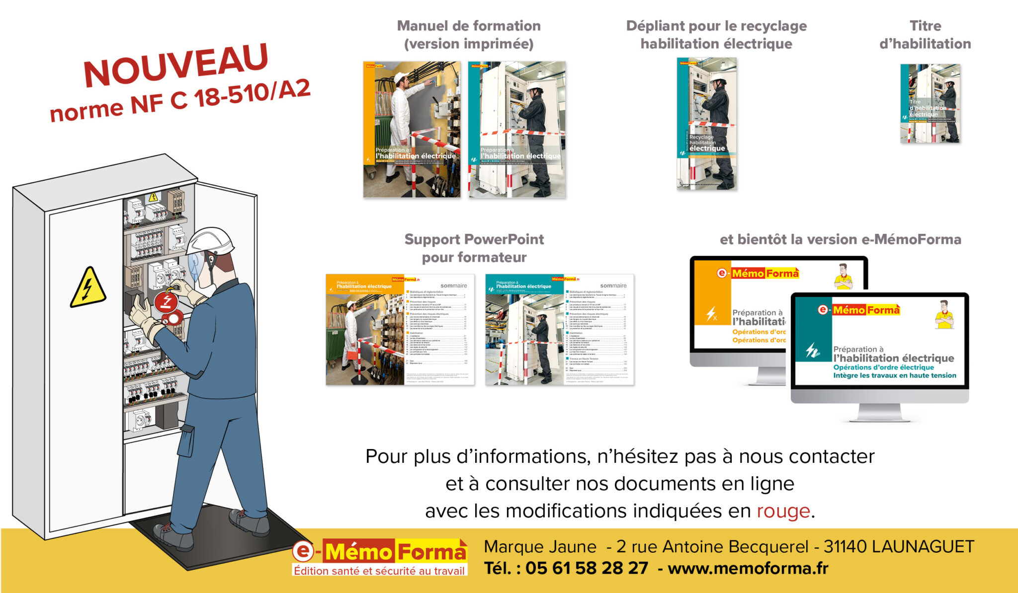 NF C 18-510 - Amendement A2 - Éditions MémoForma