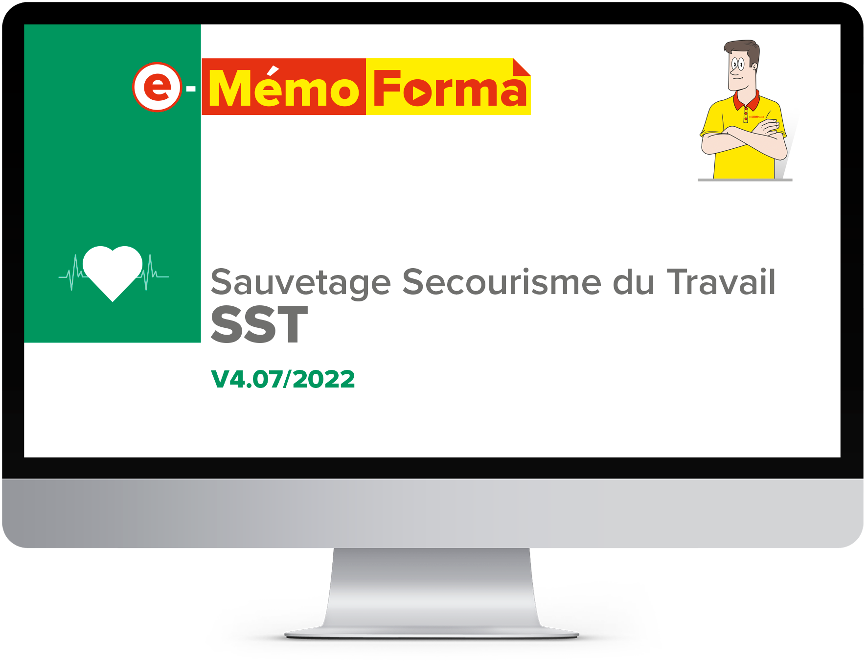 La formation en ligne (SST) sur le Sauvetage Secourisme du Travail